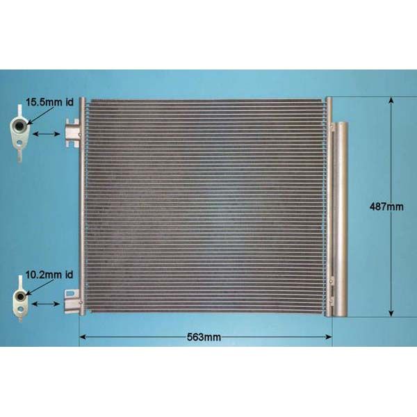 Condenser (AirCon Radiator) Nissan Qashqai 1.6 DIG Petrol (Nov 2013 to ...