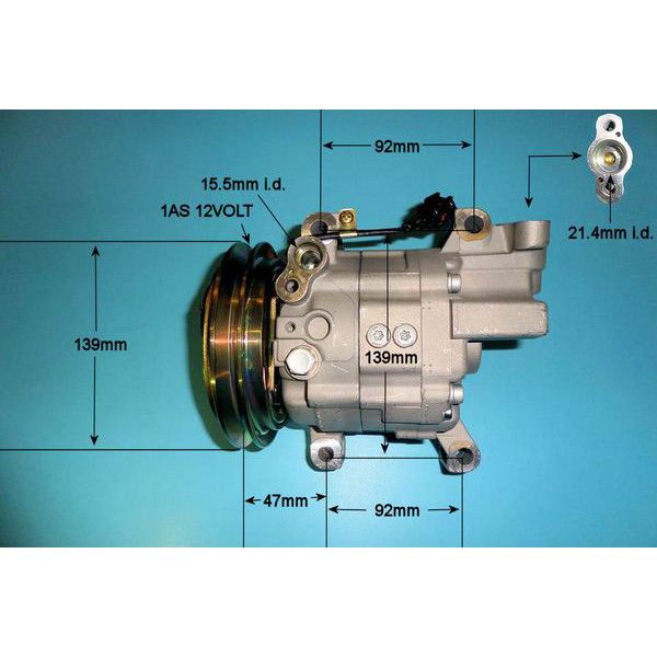 Compressor (AirCon Pump) Nissan X Trail 2.2 DCi Diesel (Nov 2005 to Feb 2007) Part 14-1043P