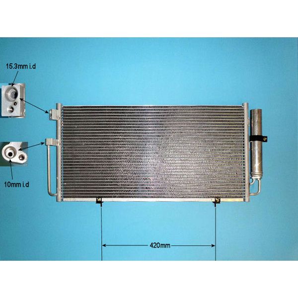 Condenser (AirCon Radiator) Subaru Impreza 1.5 Petrol (Jan 2005 to 2008 ...
