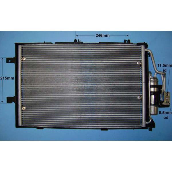 Condenser (AirCon Radiator) Vauxhall Corsa C 1.2 Petrol (Sep 2003 to ...