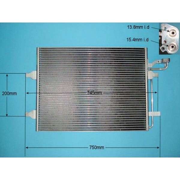 Condenser (AirCon Radiator) Volvo C30 2.0 FLEX FUEL Petrol (Jan 2010 to ...