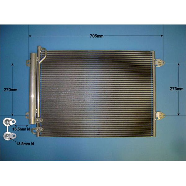 Condenser (AirCon Radiator) VW Passat 2008 CC 2.0 TDi Diesel (Jun 2008 ...