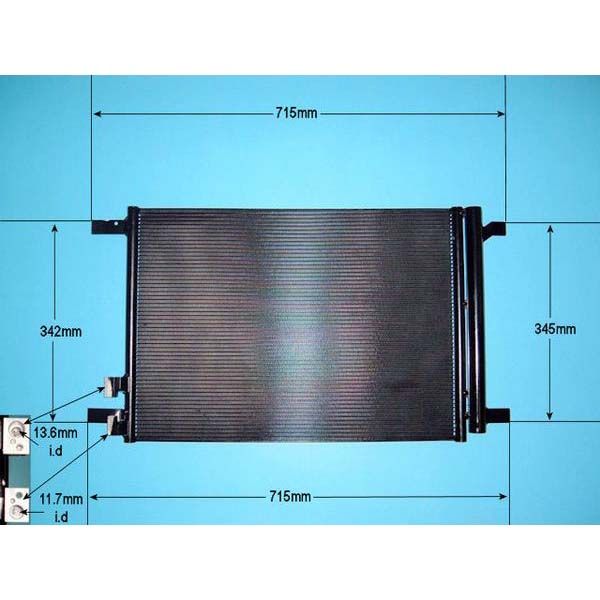 Condenser (AirCon Radiator) VW Passat 2014- 1.6 TDi Diesel (Nov 2014 to ...