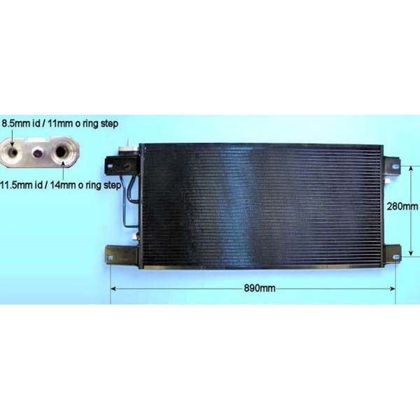 Condenser (AirCon Radiator) Scania Truck P.G.R.T SERIES Diesel (Mar ...
