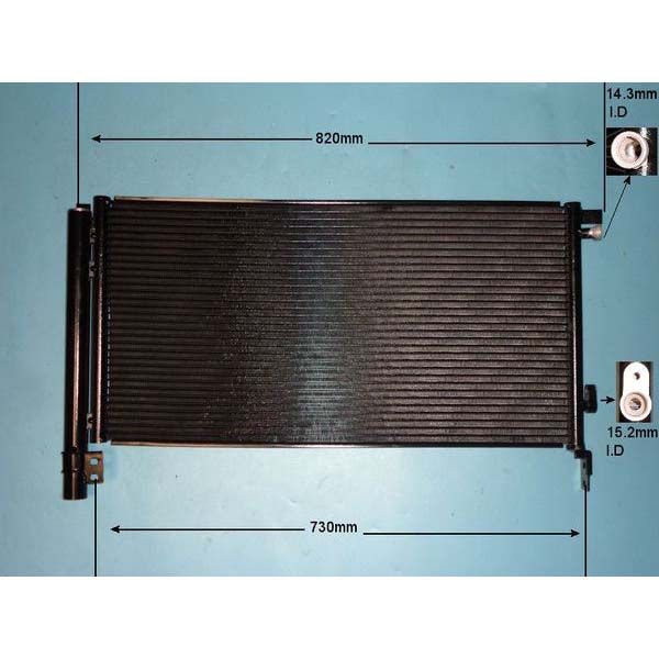 Condenser (AirCon Radiator) Toyota Rav 4 2.5 Hybrid Petrol (Dec 2018 to ...