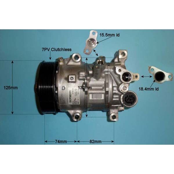 Compressor (AirCon Pump) Toyota Rav 4 2.0 D4D Diesel (Dec 2012 to 2023 ...