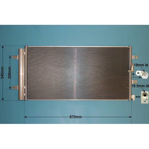 Condenser (AirCon Radiator) Audi Q5 2.0 TDi Diesel (Mar 2012 to May ...