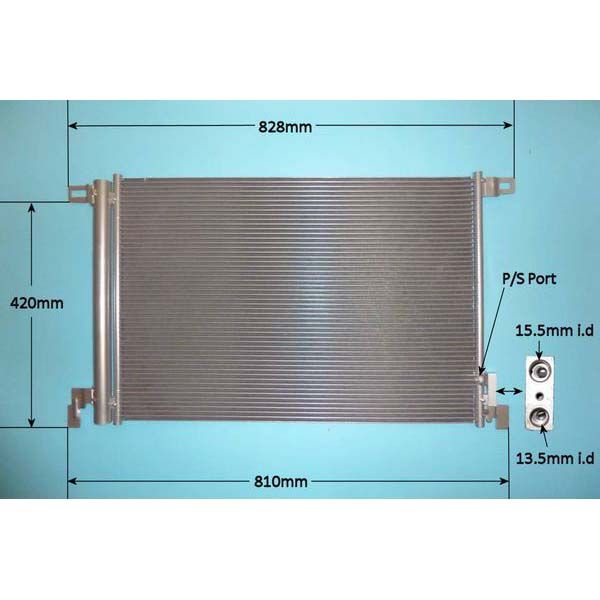 Condenser (AirCon Radiator) Audi A6 2.0 40 TDi mild hybrid Diesel (May ...