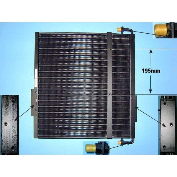 Condenser (AirCon Radiator) Case IH XL Tractor 856XL Diesel (1983 to ...