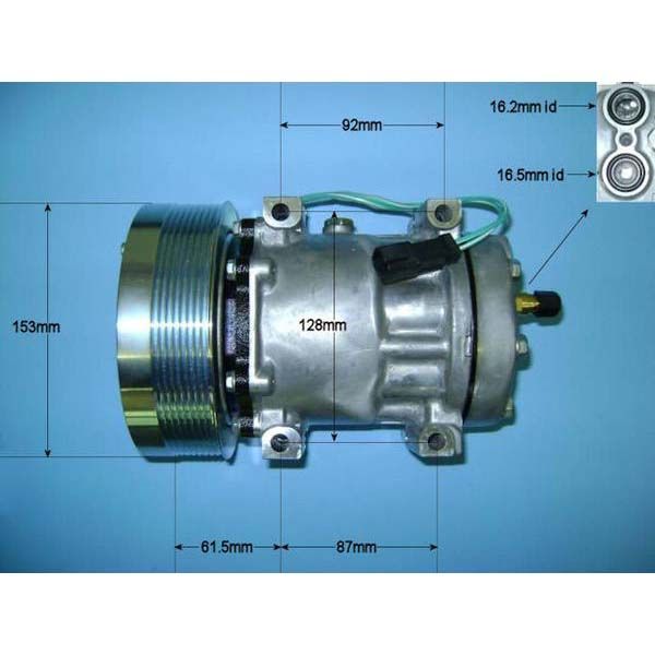 Compressor (AirCon Pump) Caterpillar Compactors CS56 Diesel (1990 to ...