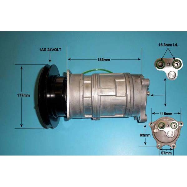 Compressor (AirCon Pump) Caterpillar Track Type Tractor D4D Diesel ...