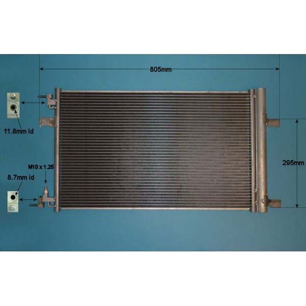 Condenser (AirCon Radiator) Chevrolet Cruze 1.4 Petrol Automatic (Jun ...