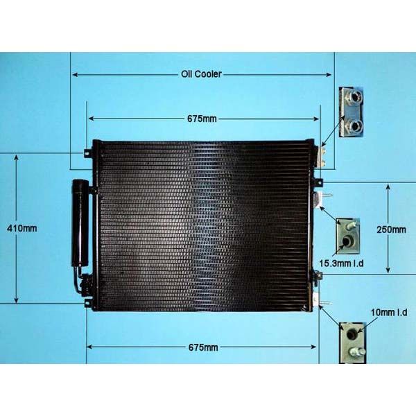 Condenser (AirCon Radiator) Chrysler 300 C 2.7 Petrol (Sep 2004 to Dec ...