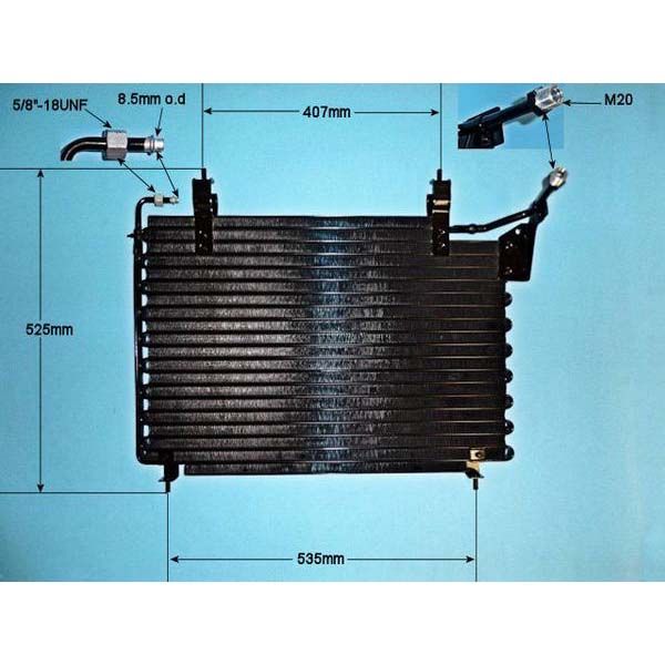 Condenser (AirCon Radiator) Daimler Six 4.0 Petrol (Sep 1994 to Sep ...