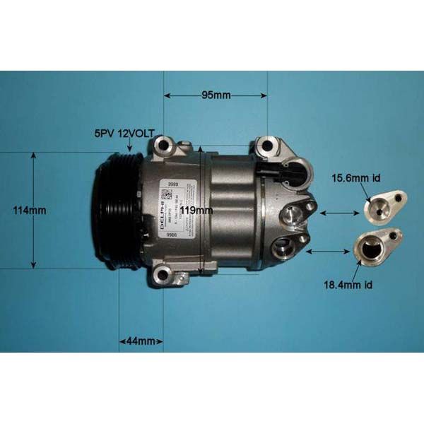 Compressor (AirCon Pump) Fiat 500 X 1.4 Petrol (Sep 2014 to 2023) Part ...