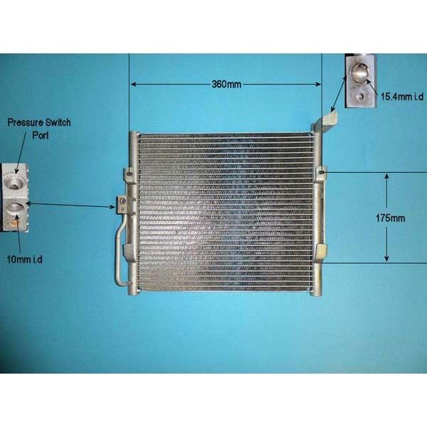 Condenser (AirCon Radiator) Honda CRX 1.6 Petrol (Jan 1997 to 2023 ...