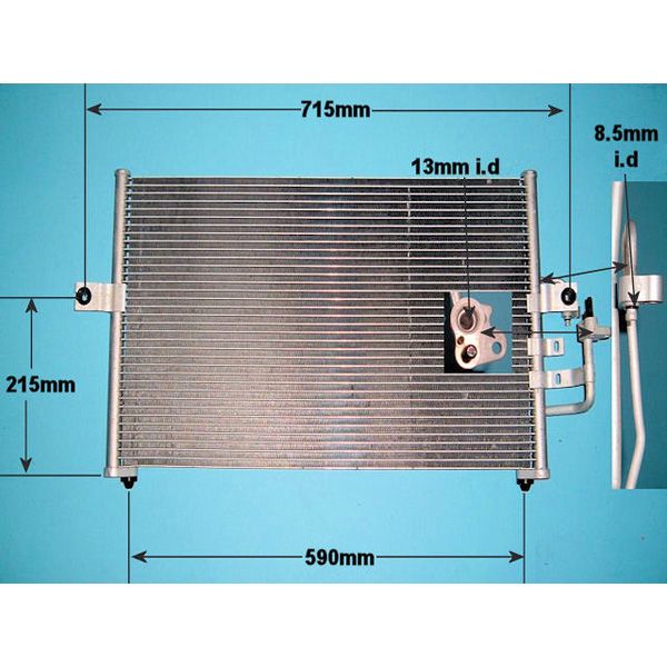 Condenser (AirCon Radiator) Hyundai Coupe 2.0 16v Petrol (Jun 1997 to ...