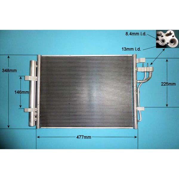Condenser (AirCon Radiator) Hyundai i 10 1.0 Petrol (Dec 2013 to 2023 ...