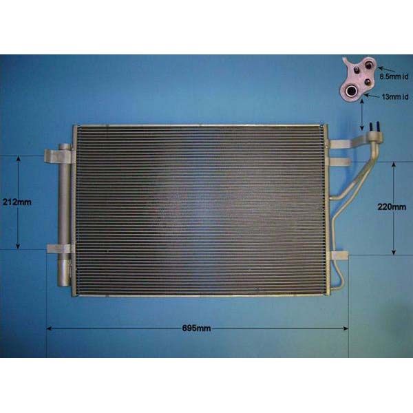 Condenser (AirCon Radiator) Kia Cerato 1.6 Petrol (Feb 2009 to 2023 ...