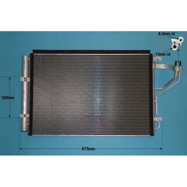 Condenser (AirCon Radiator) Kia Cee d 1.6 16v Petrol (May 2012 to 2023 ...